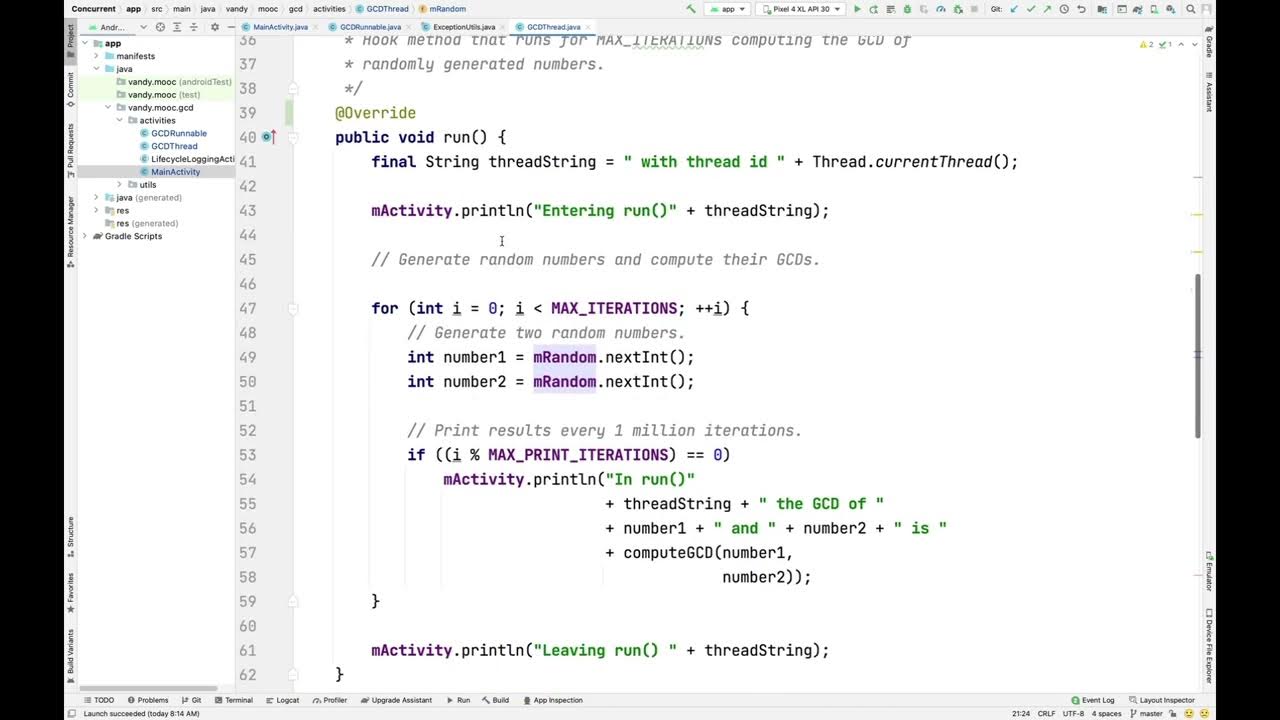 Overview of the Java Thread Case Study App - YouTube