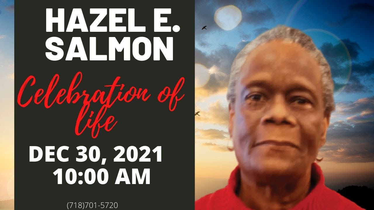 Hazel E. Salmon Celebration of Life (J Foster Phillips) - YouTube