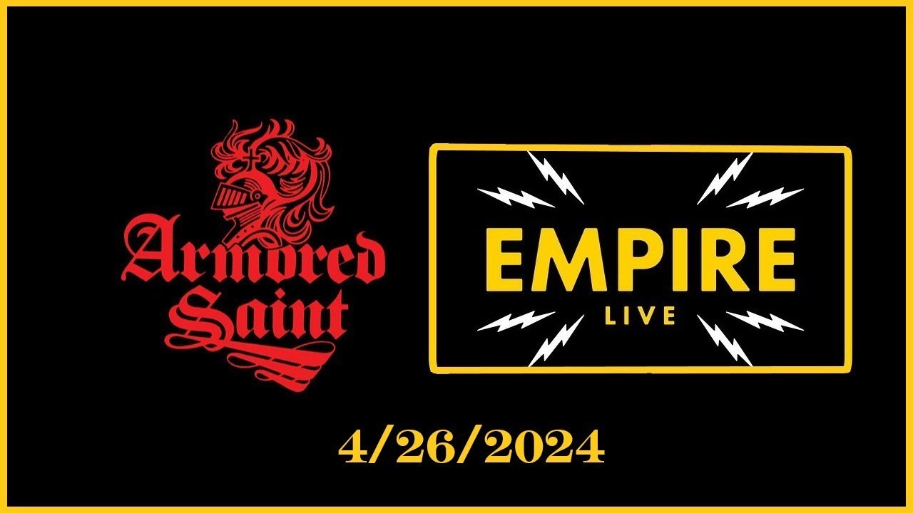 Armored Saint live at Empire Live Albany 4/26/2024 - YouTube