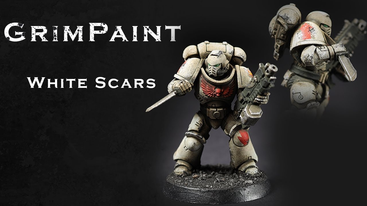 GrimPaint White Scars – How to Paint a Grimdark Space Marine (Warhammer ...