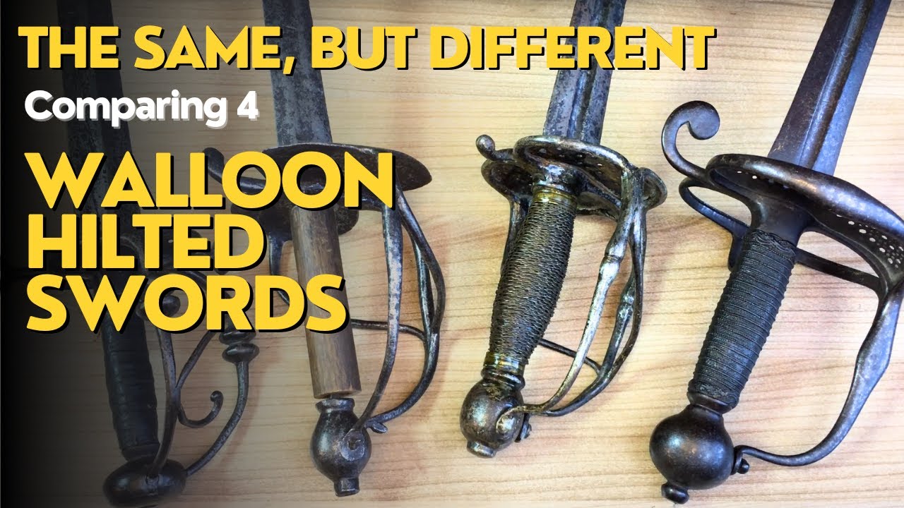The varied world of Walloon swords: Comparing four Walloon hilts for ...