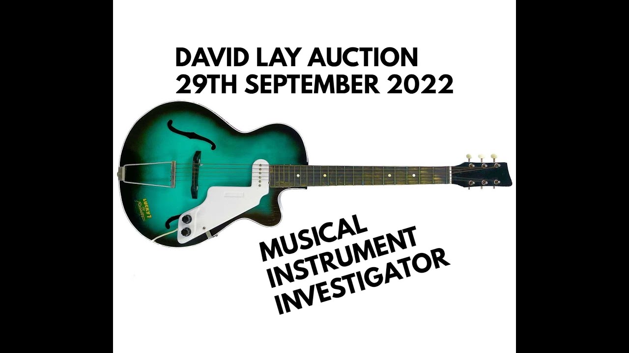 David Lay Auctions - Musical Instruments - #auction #music - 29th ...