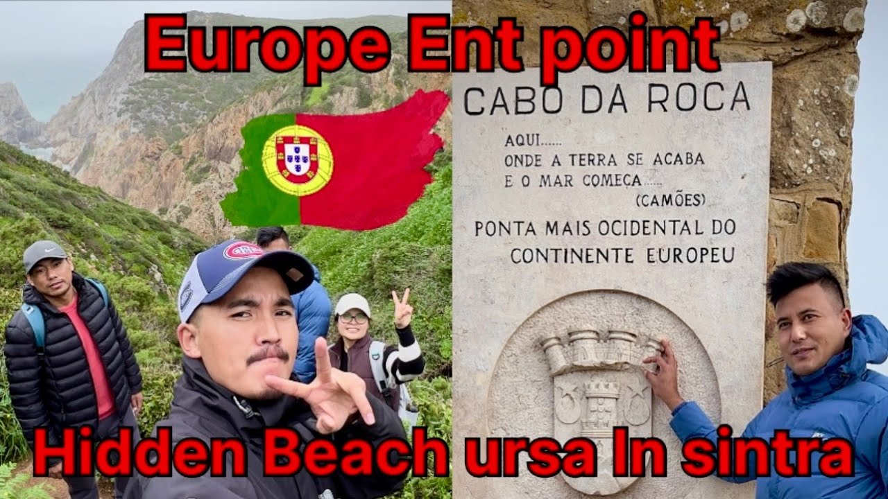 End point of Europe(cabo da Roca) 🇵🇹. Hiking to the most beautiful ...