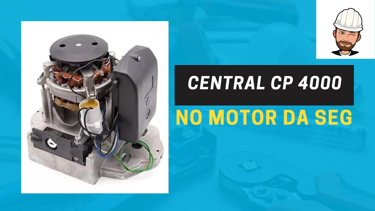Como instalar CENTRAL CP 4000 (PECCININ) no motor da SEG - YouTube