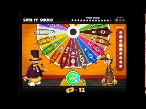 Papa's Donuteria - Foodini's Mini-Games - Spin N'Sauce - Bronze, Silver ...