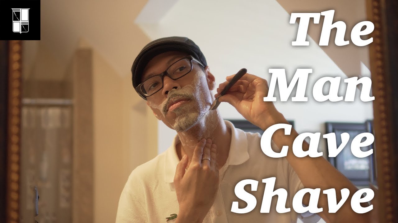 The Man Cave Shave - YouTube