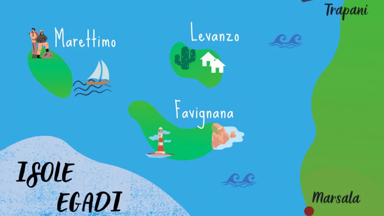 Favignana Sicily Maps