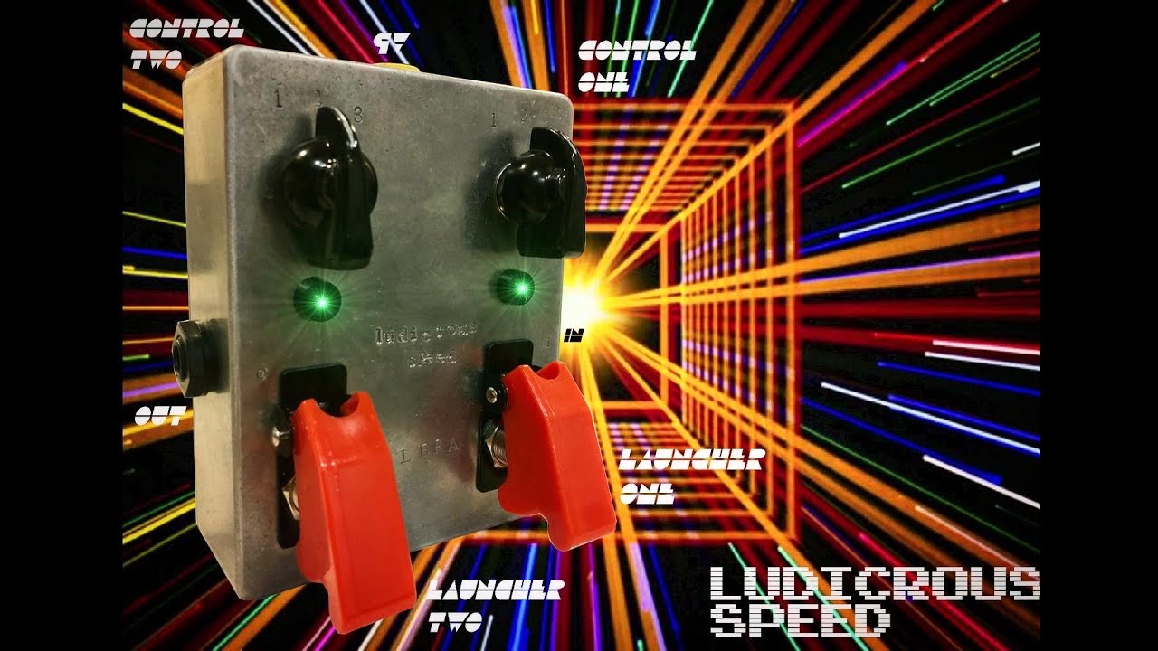 LUDICROUS SPEED best boost for guitar - YouTube