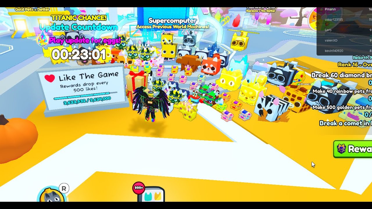 [LIVE] Pet Sim 99 Update Countdown - YouTube