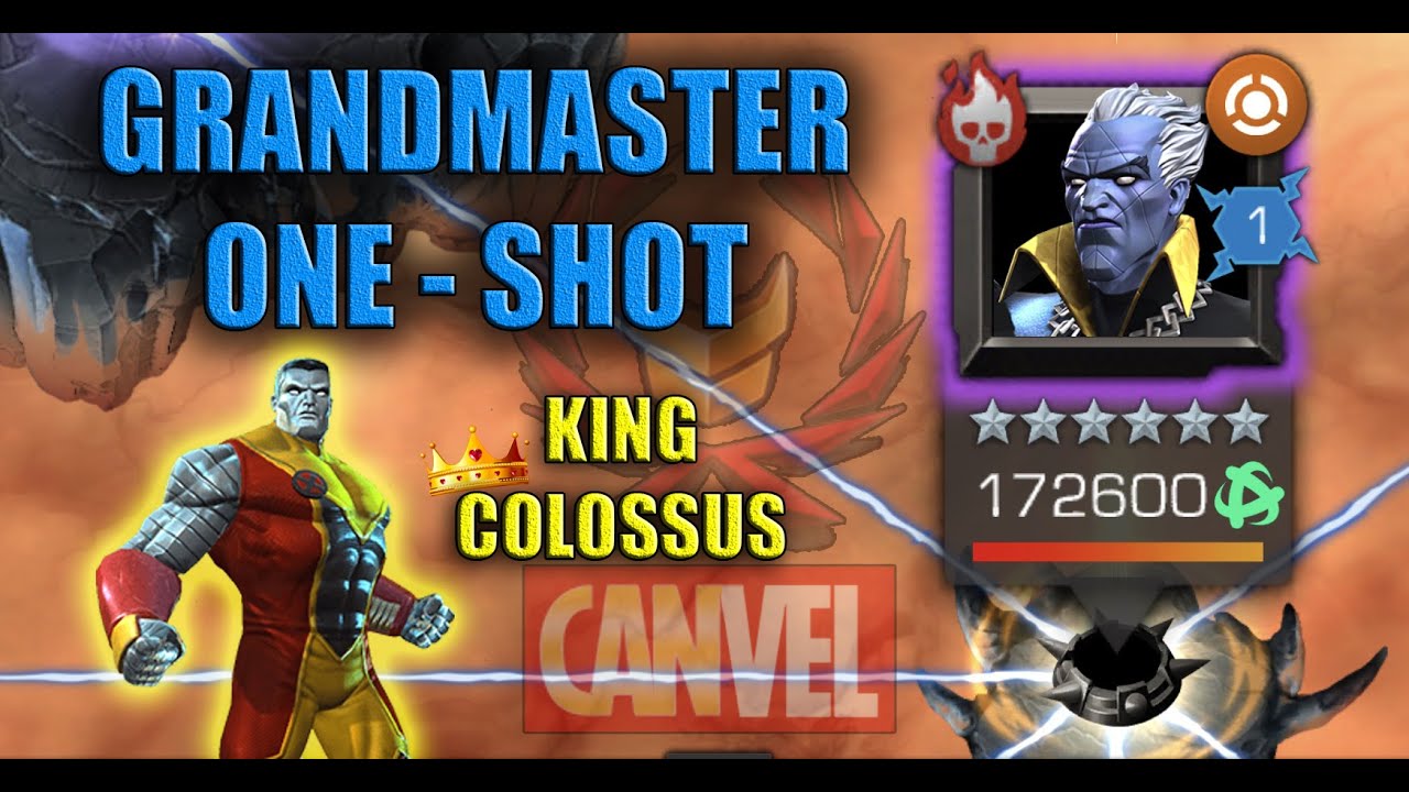 GRANDMASTER (BÜYÜK ÜSTAT) NASIL TEKLENİR - COLOSSUS - MCOC - YouTube