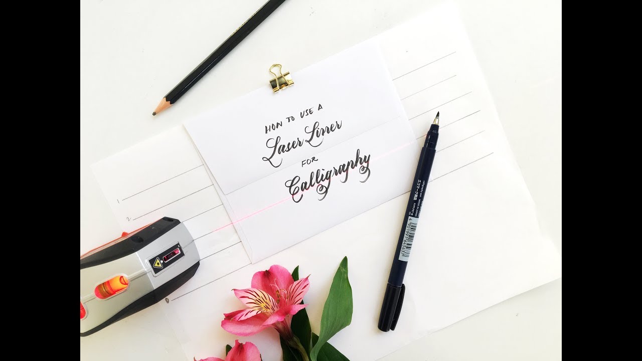 How to Use a Laser Liner - YouTube