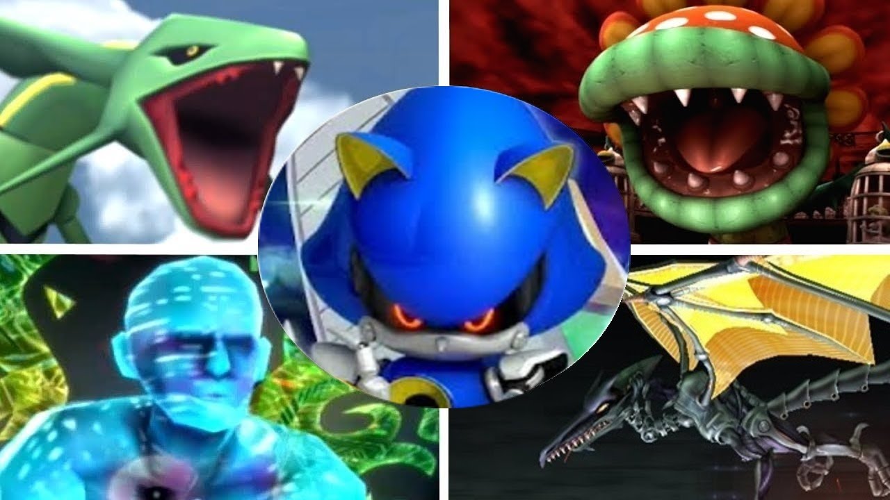 Metal Sonic vs All Bosses (Project M) - YouTube