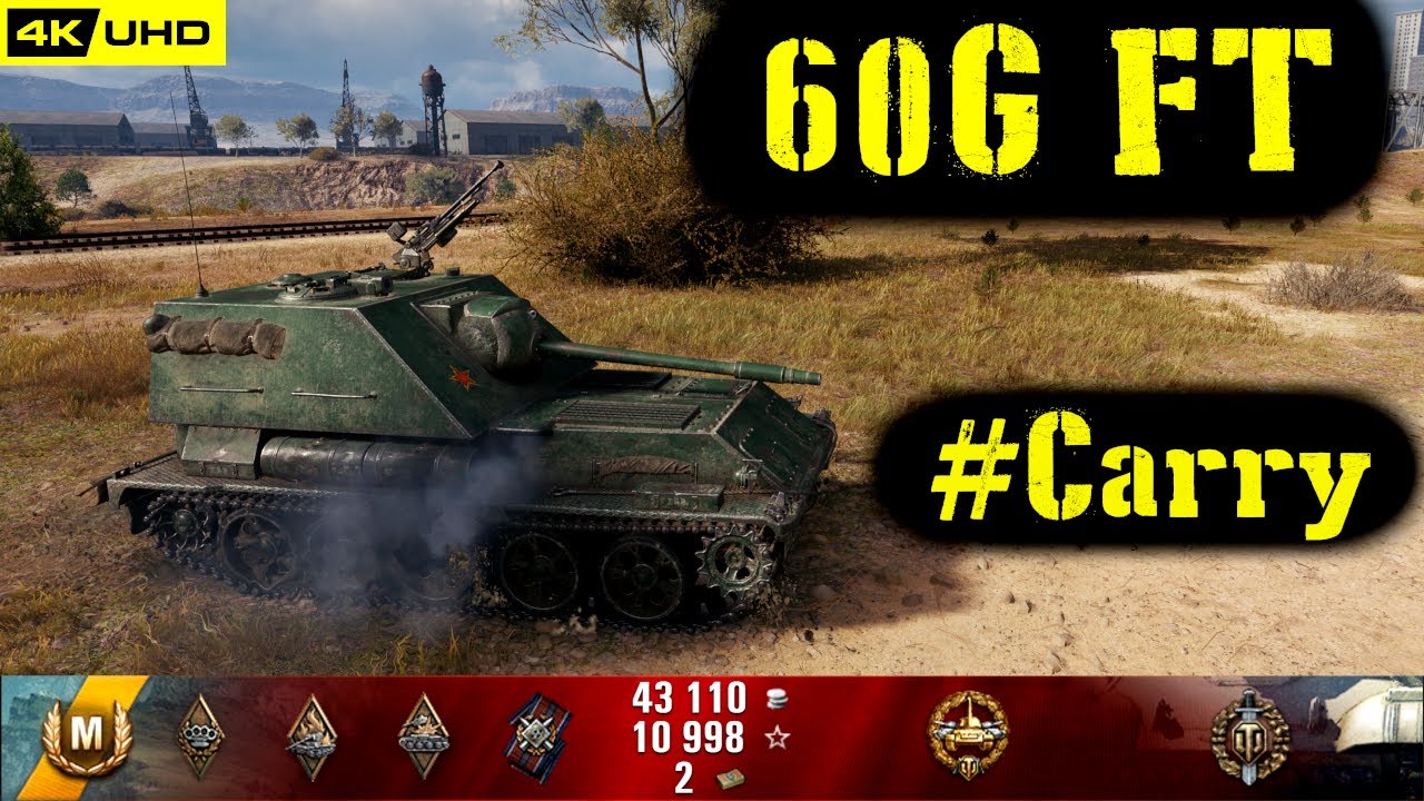 World of Tanks 60G FT Replay - 6 Kills 2.8K DMG(Patch 1.6.1) - YouTube