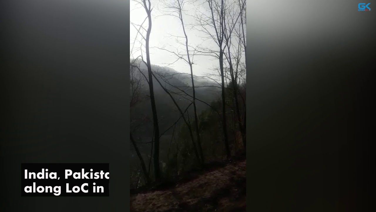 India, Pakistan troops exchange fire along LoC in Uri - YouTube