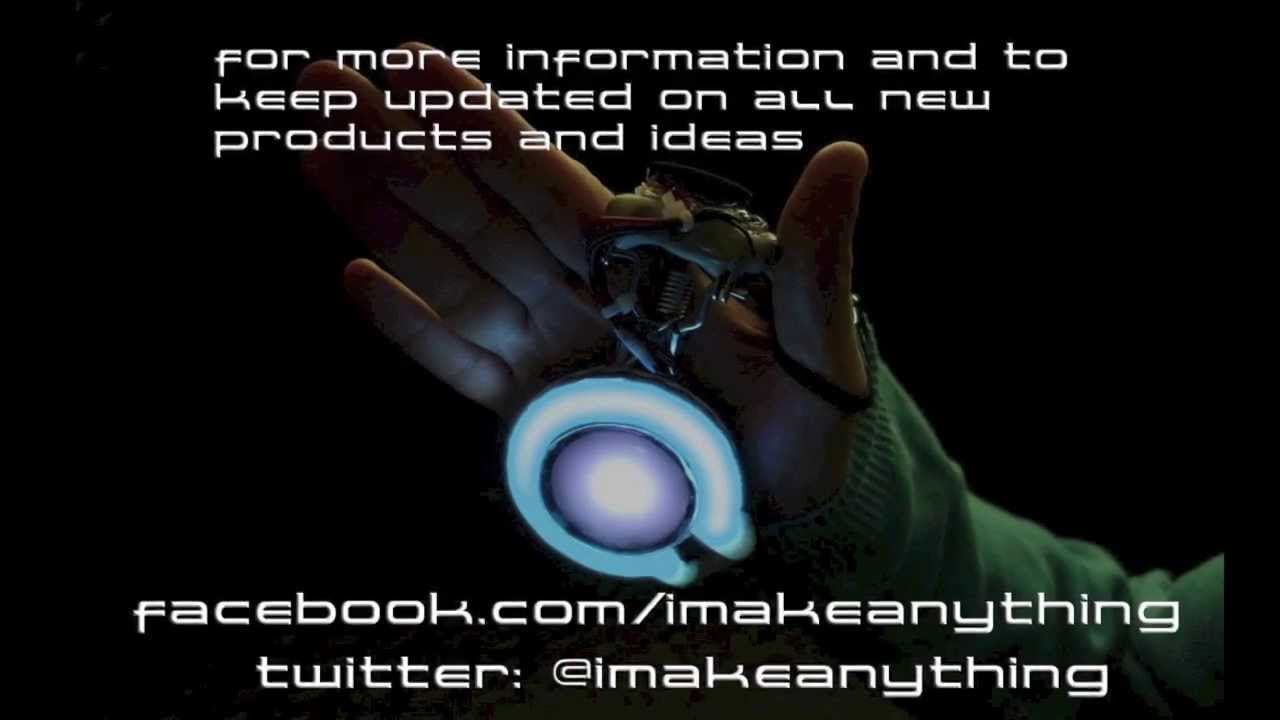 Iron Man 3 Movie Inspired "Concealed Repulsor" Prototype - Prop Replica ...