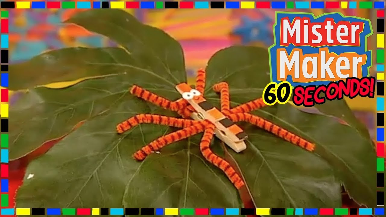 Washing Peg Bug 👨‍🎨 🖌️ - HOW TO MAKE IN 60 SECONDS | Mister Maker - YouTube