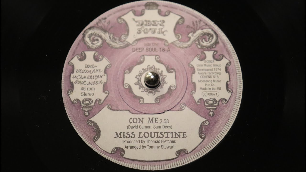 Miss Louistine - Con Me - DEEP SOUL: 18 - YouTube