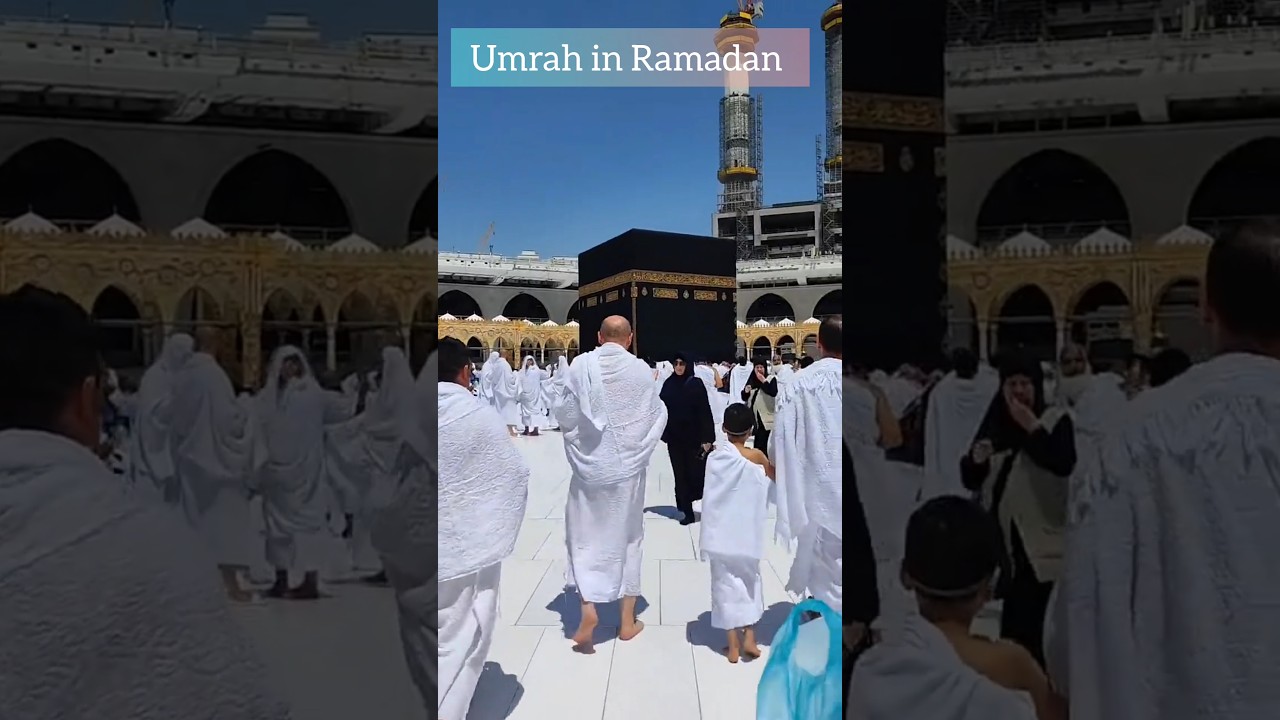 Umrah in Ramadan | Umrah video 2024 | #umrah #ramadan #shortsfeed - YouTube