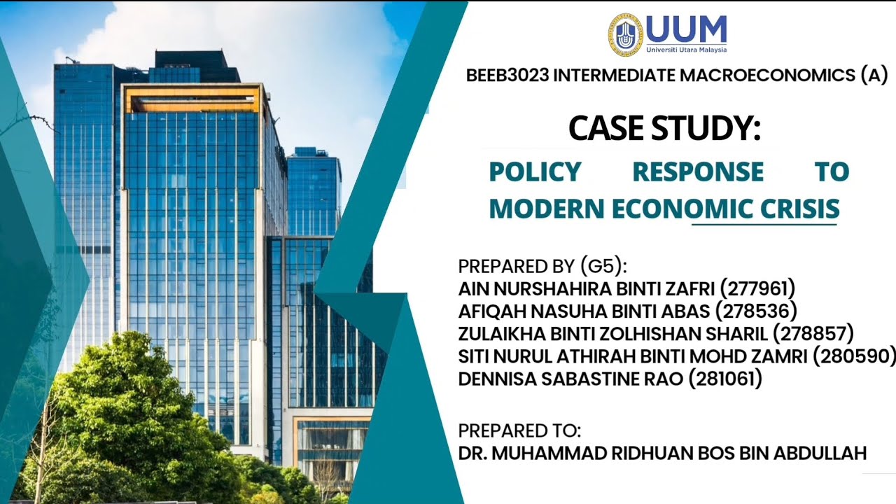 Video presentation case study group 5 intermediate macroeconomics - YouTube