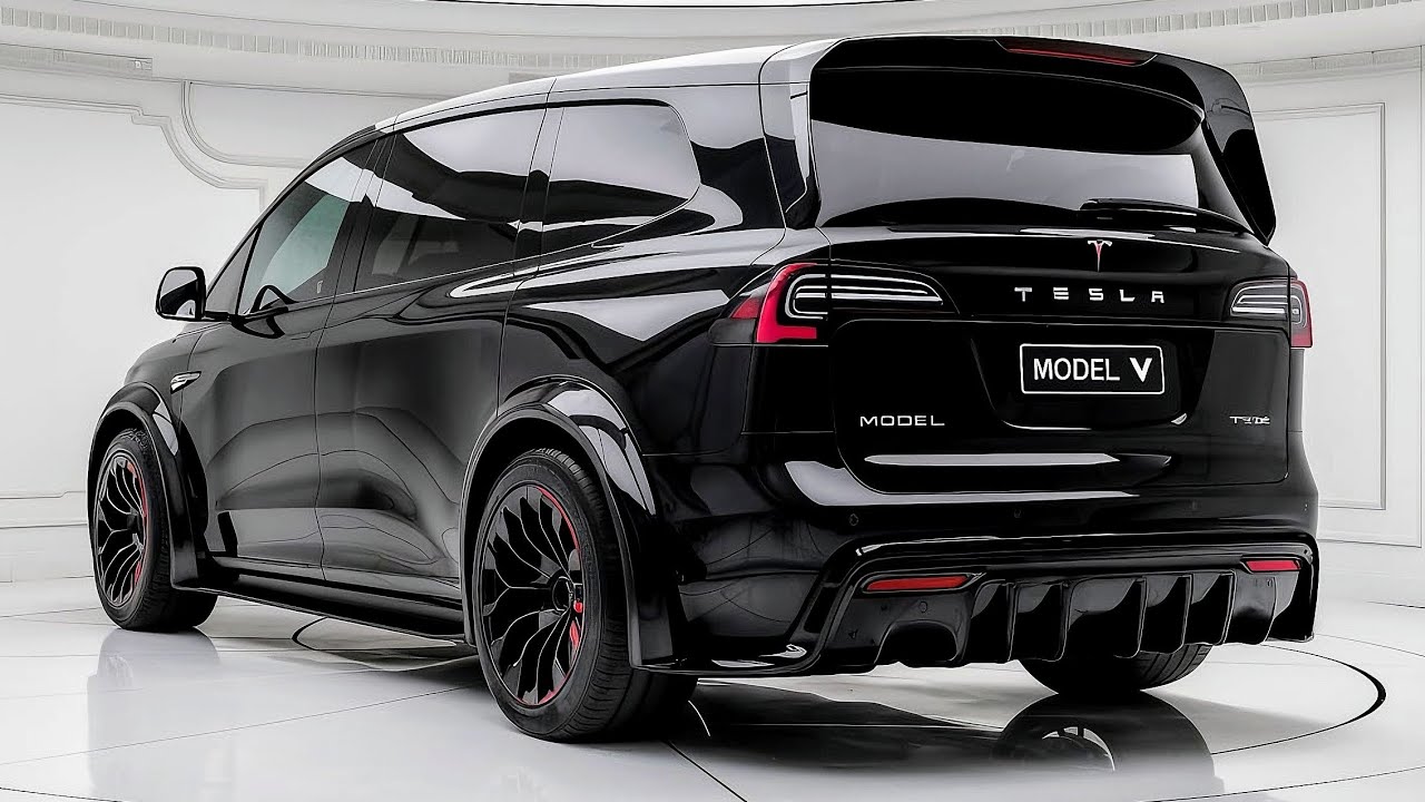 Tesla Van Model V Just Revealed Buy Elon musk: The Only Best Electric ...