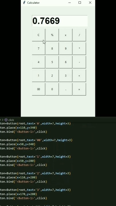 Calculator making using python #coding #codinglife #codingninja #program #programmer # ...
