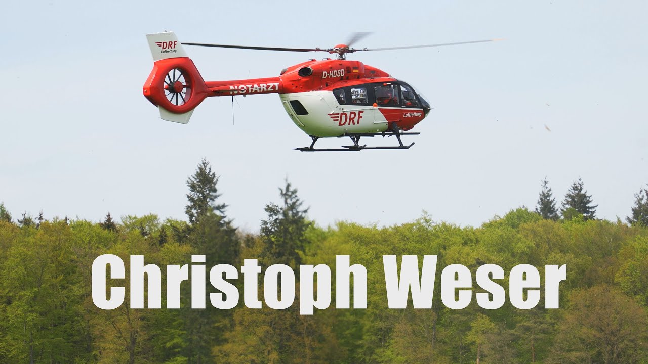 RTH Christoph Weser im Einsatz - YouTube
