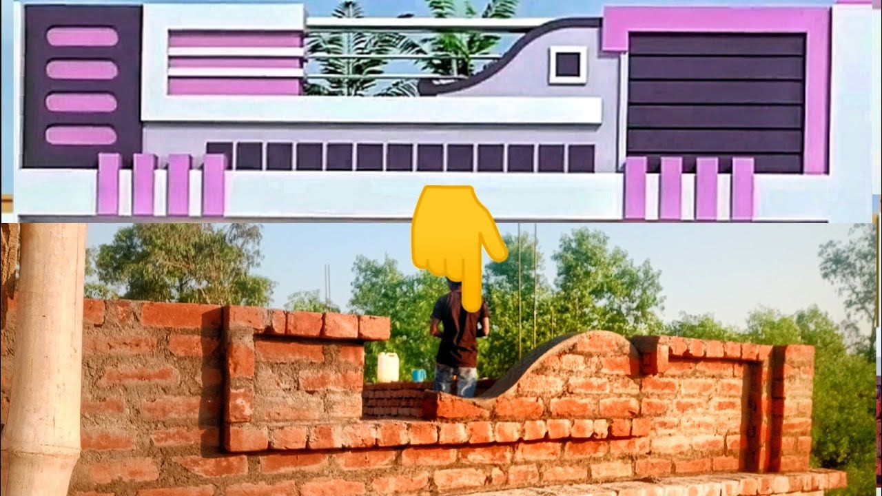 How To MAKE PARAPET UNIQUE DESIGN 2022LAST design - YouTube