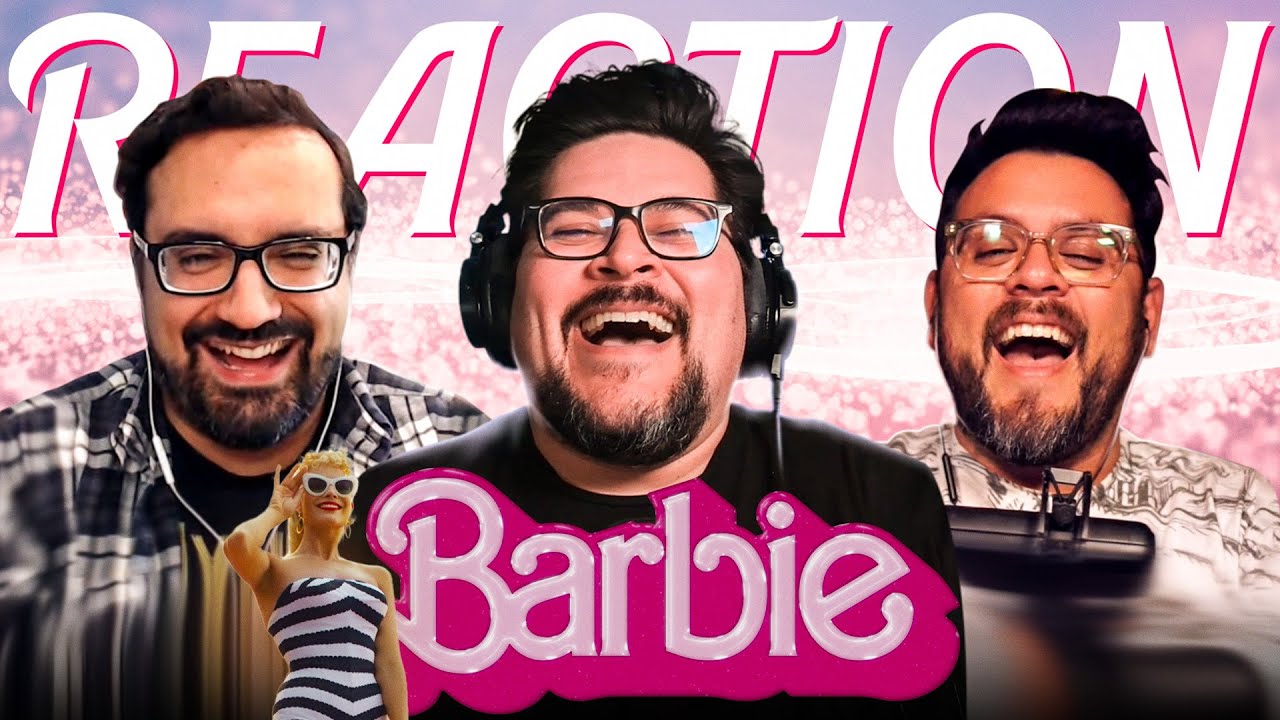 Barbie - Main Trailer Reaction - YouTube