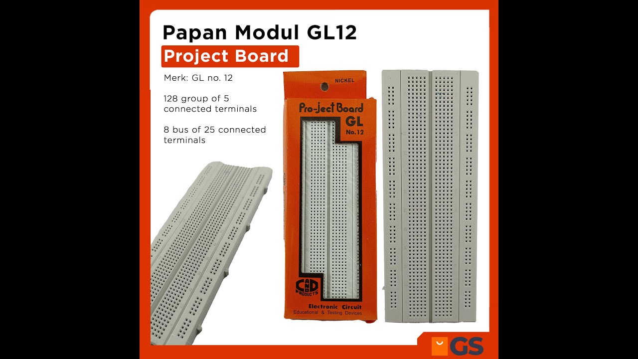 Papan Modul GL12 Project Board - YouTube