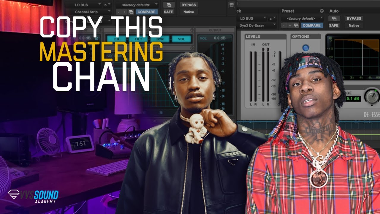 Industry Mastering Chain for Melodic Rap|Pro Tools Mixing Tutorial 2024 ...