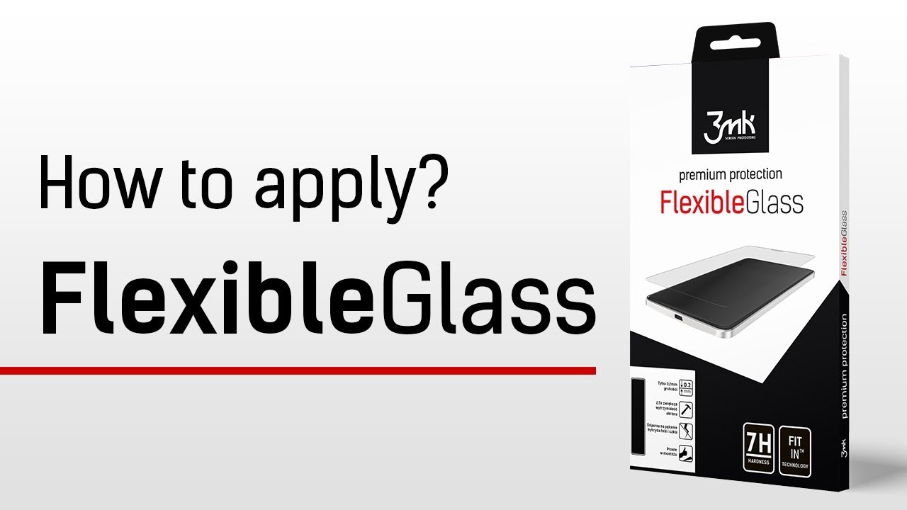 3mk FlexibleGlass Glass – How to install? - YouTube