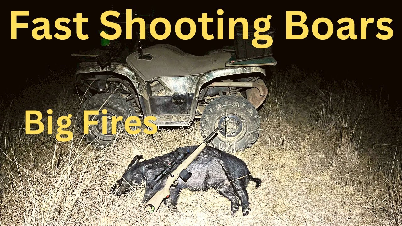 LIghting Fires And Hunting Pigs Part 2 - YouTube