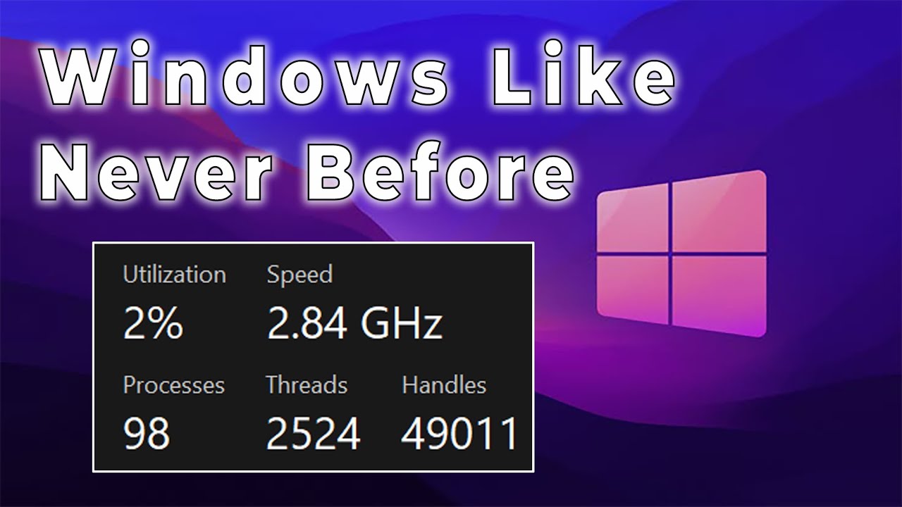 Make Windows 11 Faster - Ultimate Debloating & Performance Optimization ...