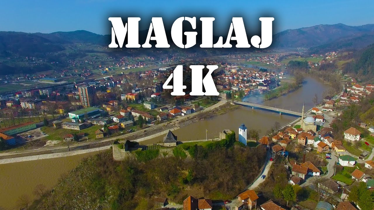 Maglaj - Tvrdjava - 4K - SNIMCI IZ ZRAKA - YouTube