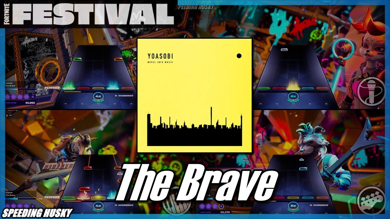 YOASOBI - "The Brave (勇者)" [Expert FC, All Instruments] | Fortnite ...