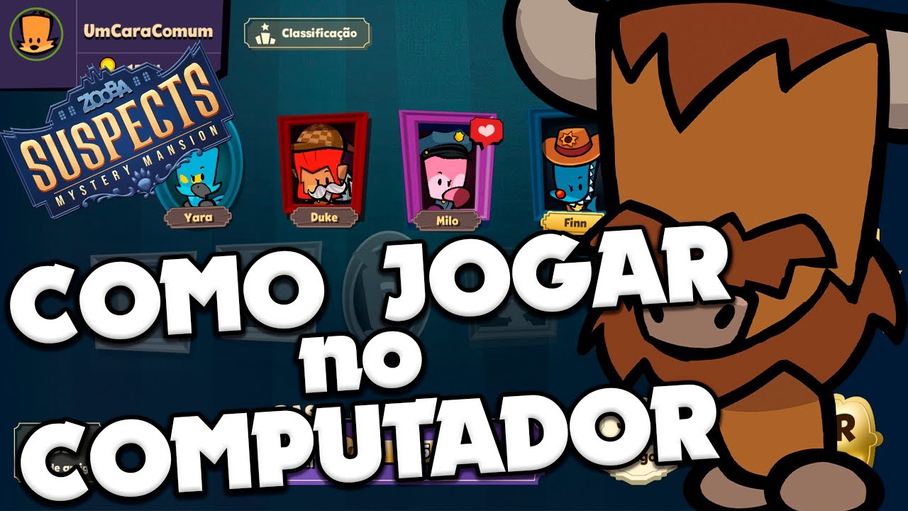 COMO INSTALAR E JOGAR SUSPECTS NO PC RÁPIDO E FÁCIL! 2021 - YouTube