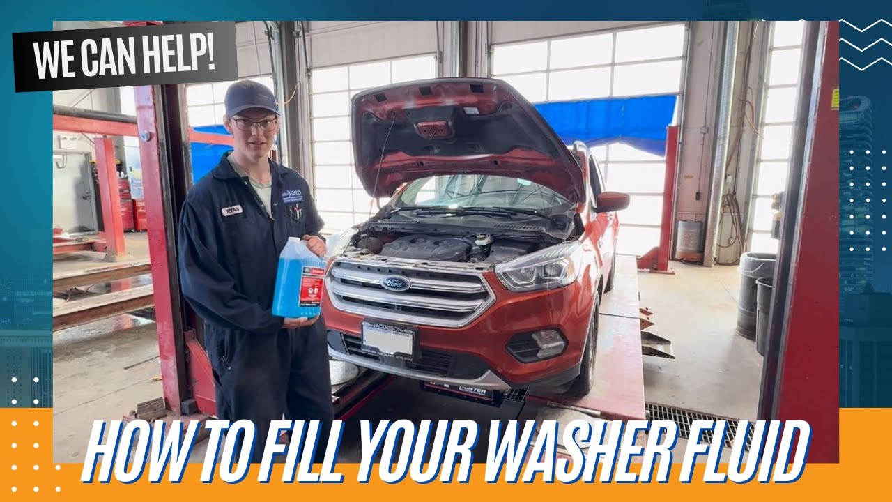 How To Fill Your Wash Fluid with Ryan - YouTube