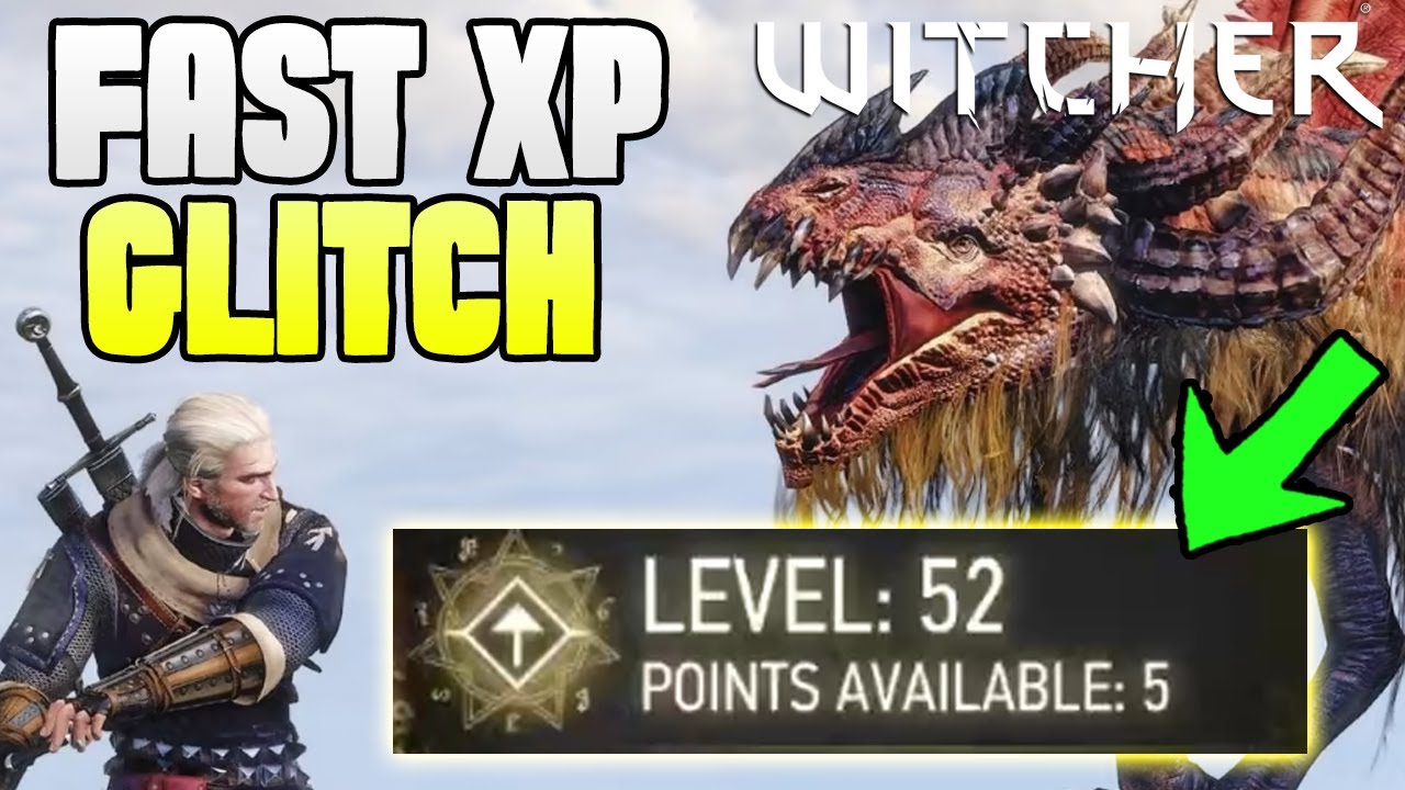 Witcher 3 FAST XP GLITCH 2023 (Witcher 3 Level Farm, Fast LVL UP ...