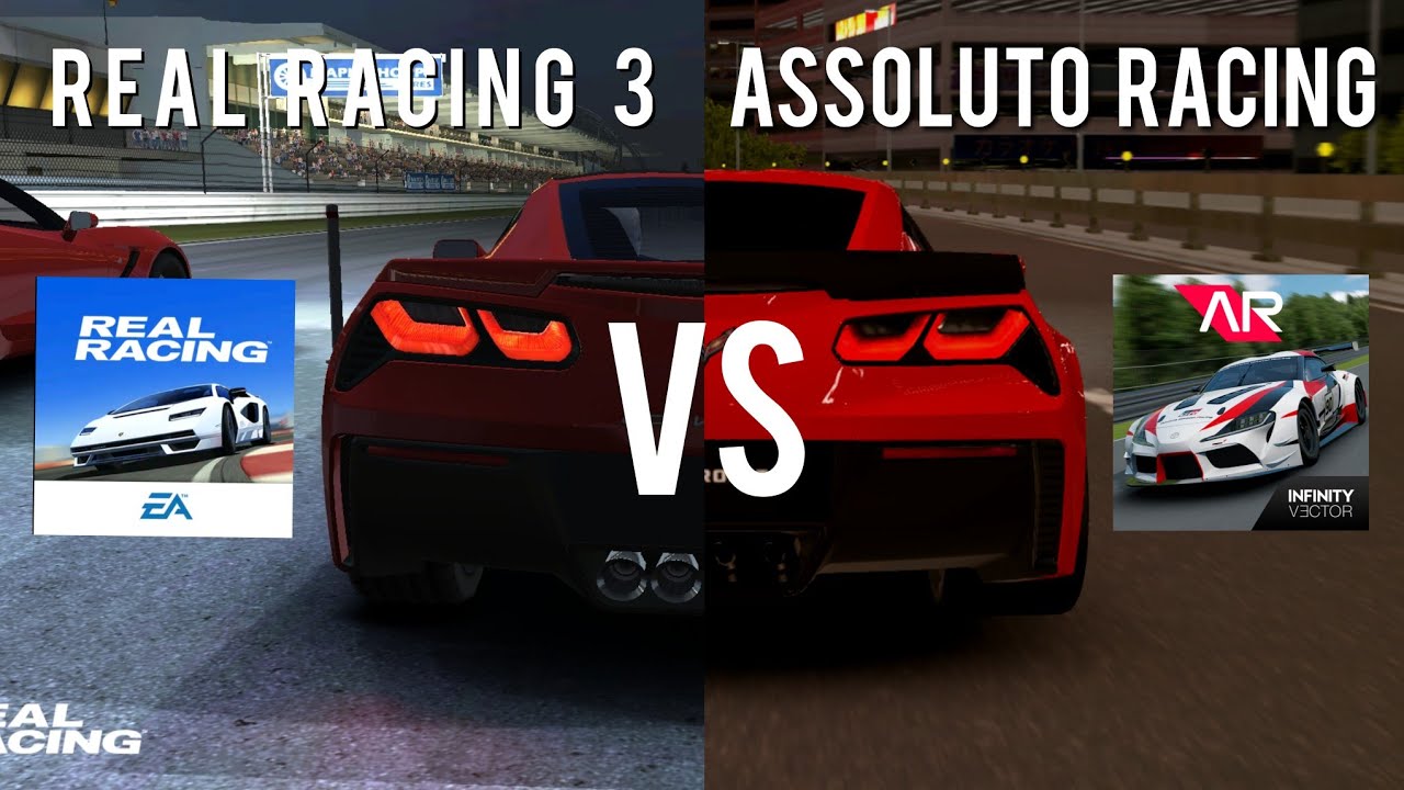 REAL RACING 3 VS ASSOLUTO RACING | GAMEPLAY COMPARISON | CHEVROLET ...
