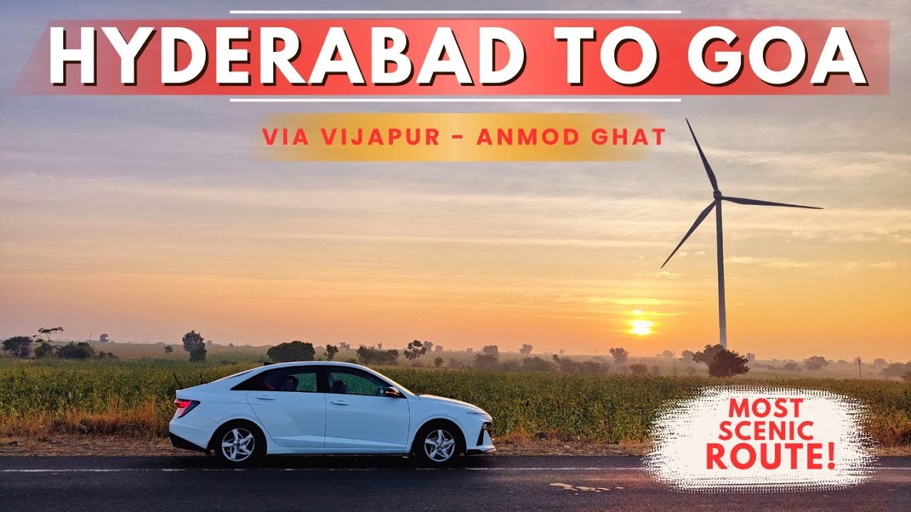 Hyderabad to Goa Roadtrip via Anmod Ghat - YouTube