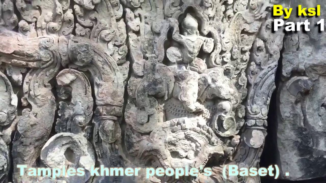 khmer temple's -BASET at Tapon - Sangker district Battambang (Part1 ...