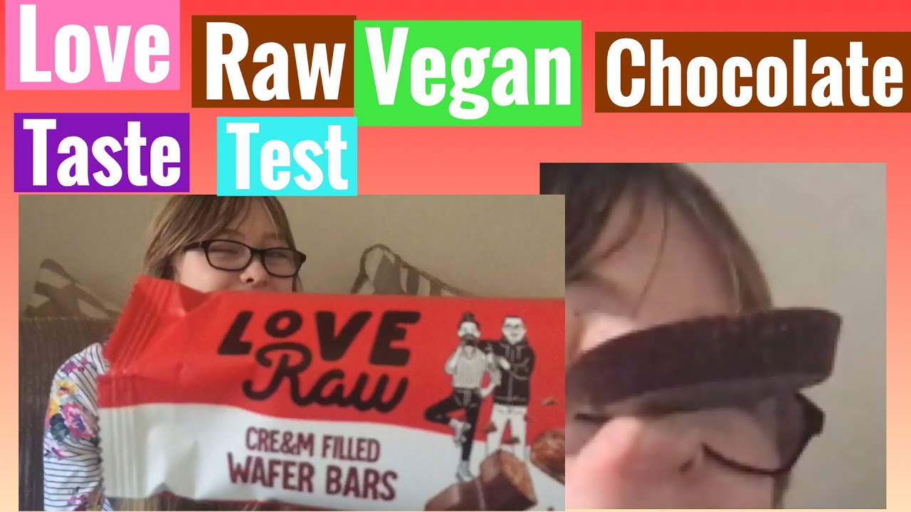 Love Raw Vegan Chocolate Taste Test - YouTube