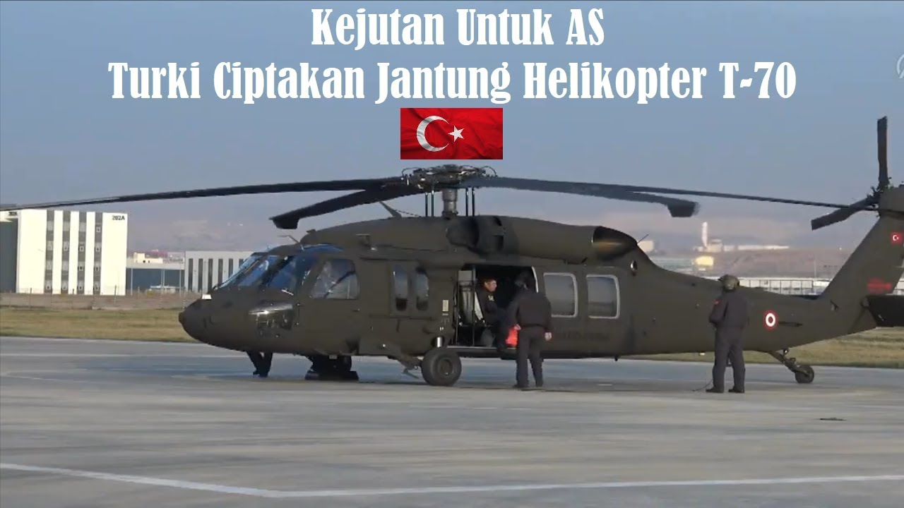 Alp Aviation Turki Ciptakan Jantung Helikopter T-70 dan CH-47 - YouTube