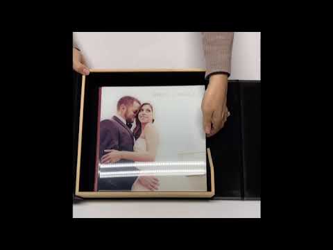 [NEW] 2 Tone Wooden Album Box - YouTube