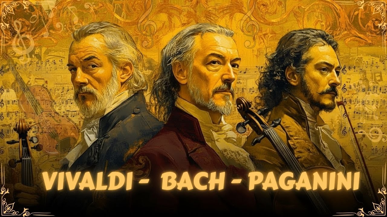 Paganini Bach Vivaldi– The Greatest Classical Violin Masterpieces - YouTube