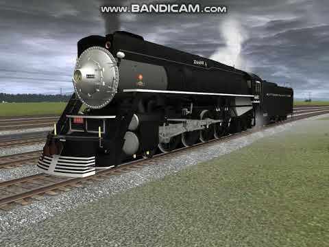 Southern Pacific GS-4 4450's SP 6 Chime 3-Part Echo - YouTube