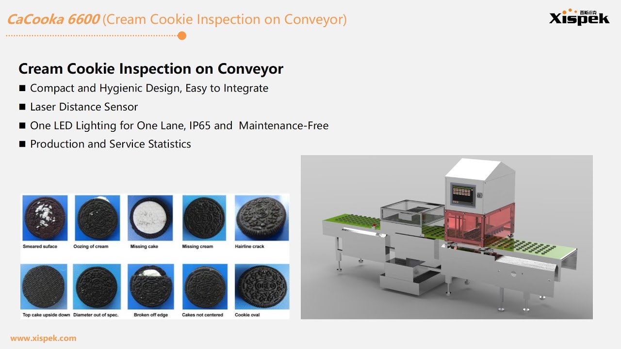 Cookie Appearance Inspection - YouTube