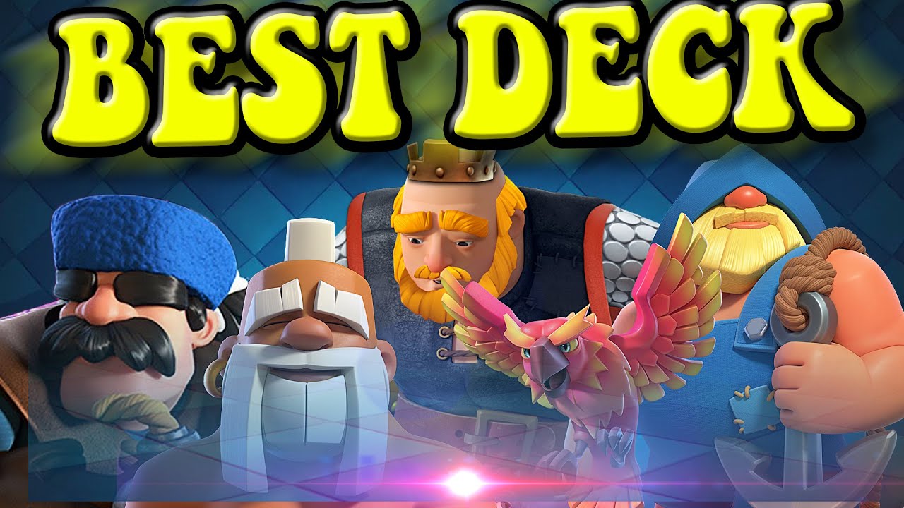 Royal giant Phoenix Monk best deck in Clash Royale Boss - YouTube