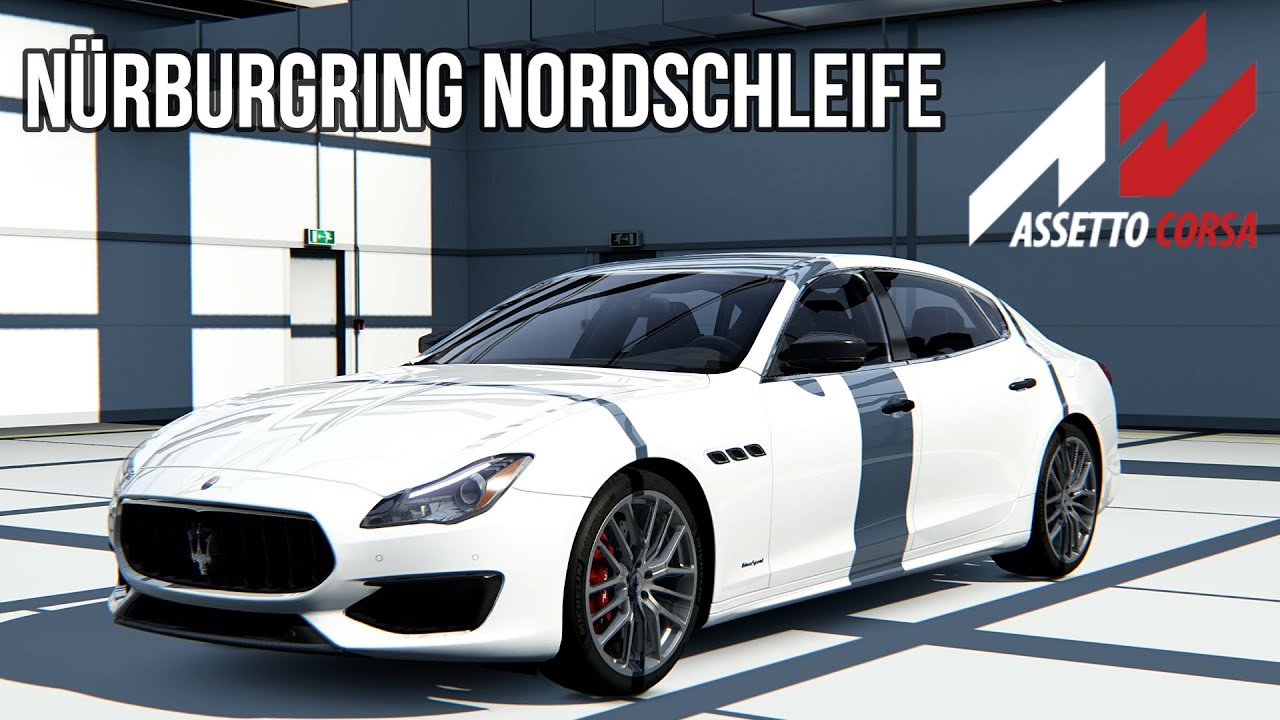 Maserati Quattroporte GTS Cockpit Driving in Assetto Corsa 4K 60FPS ...