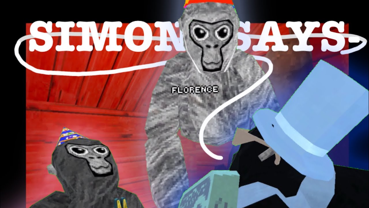 Playing Simon says! || Gorrila Tag - YouTube
